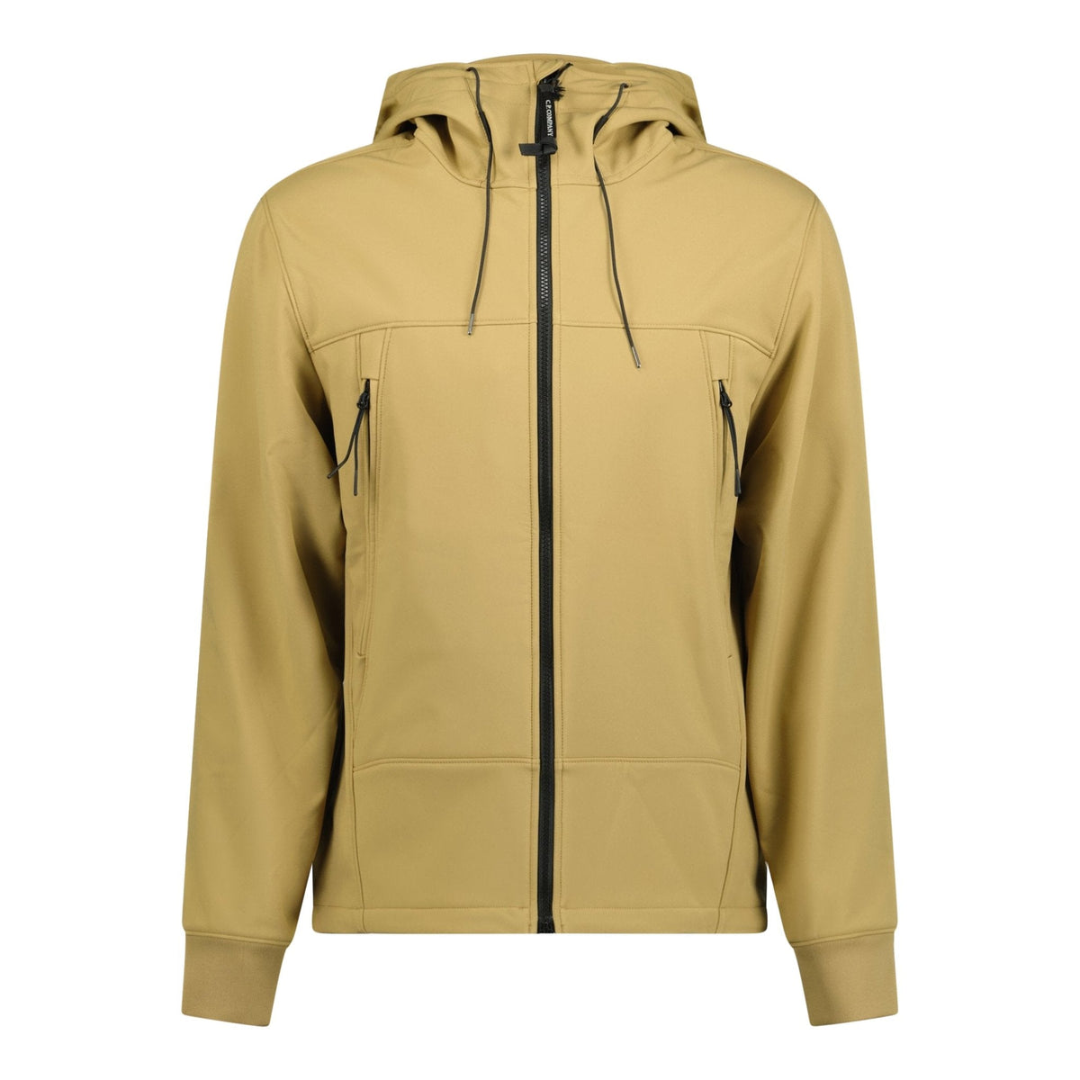 CP COMPANY Softshell Goggle Hood Jacket Sand – AffluentAttire
