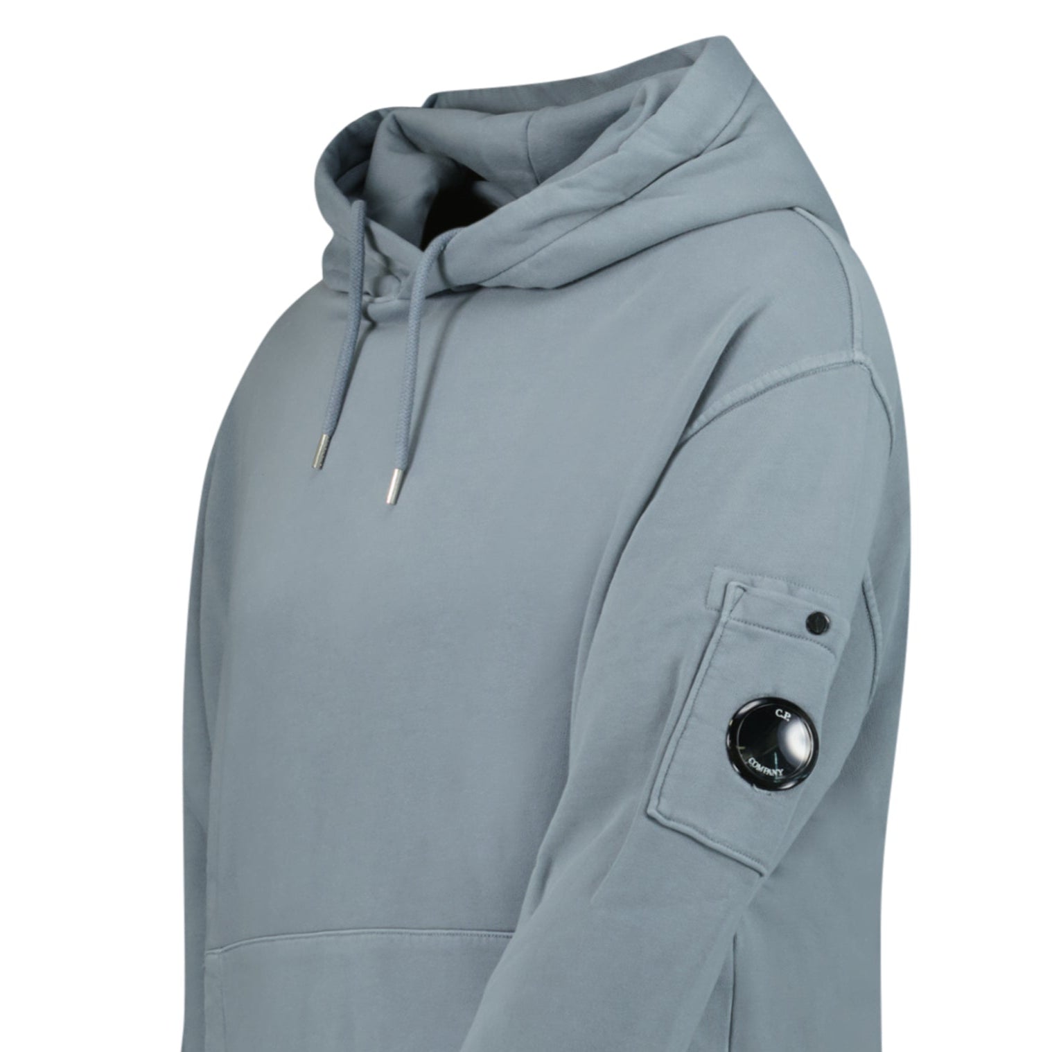 CP Company Lens Diagonal Raised Hooded Fleece Stormy Weather ...
