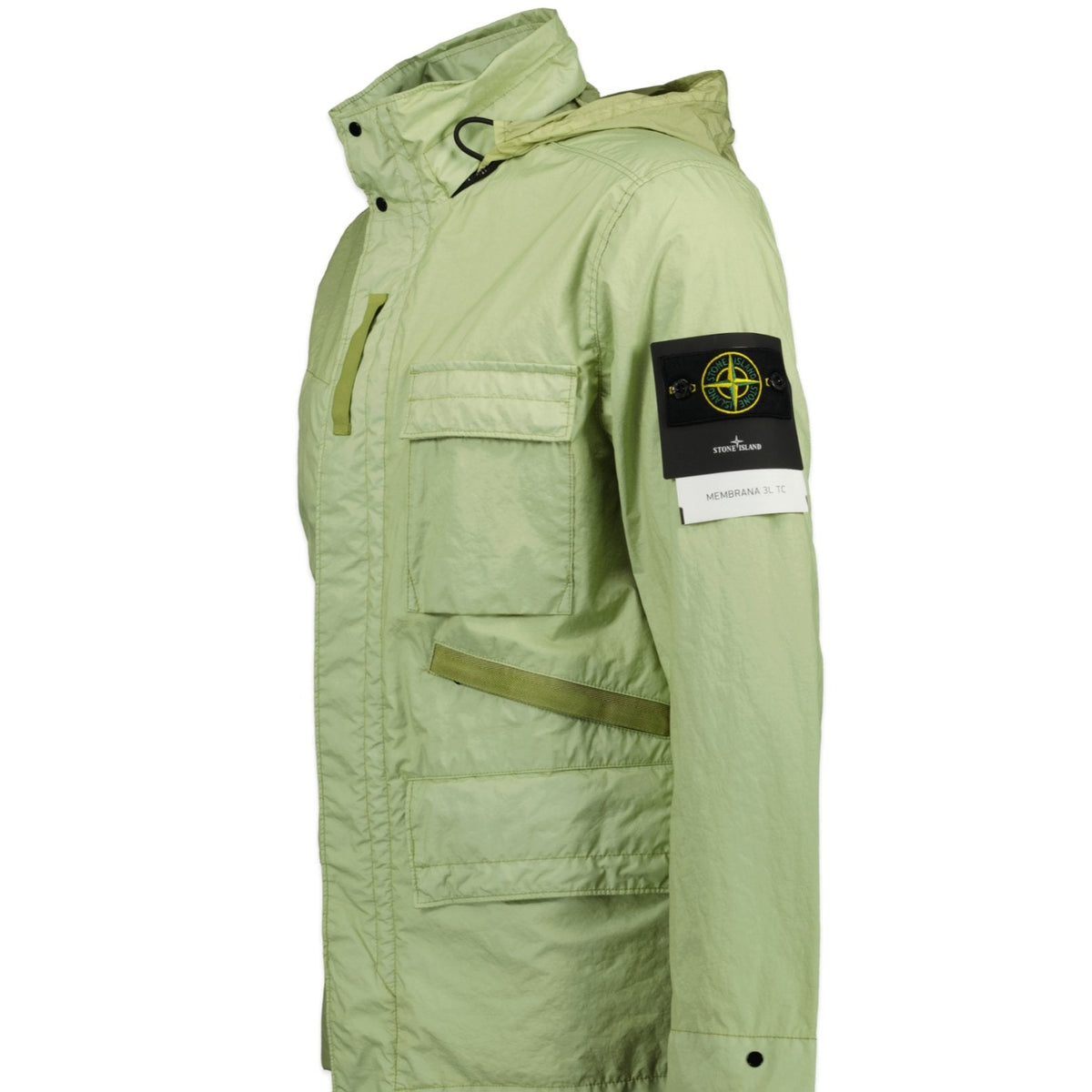 STONE ISLAND 3L TC JACKET GREEN – AffluentAttire